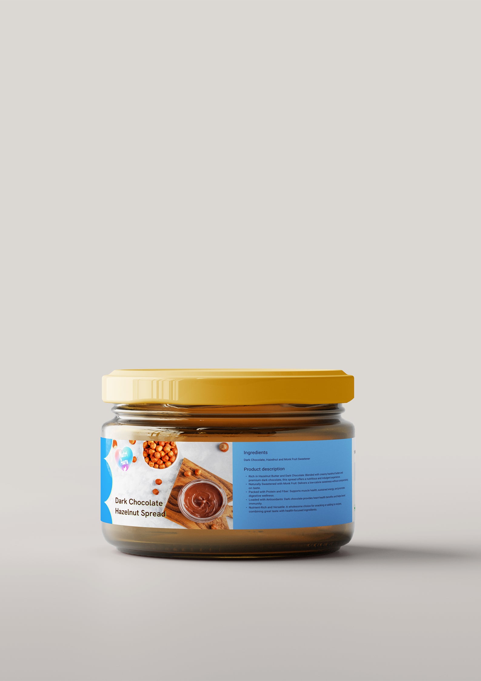 Dark Chocolate Hazelnut Spread – NutriAura