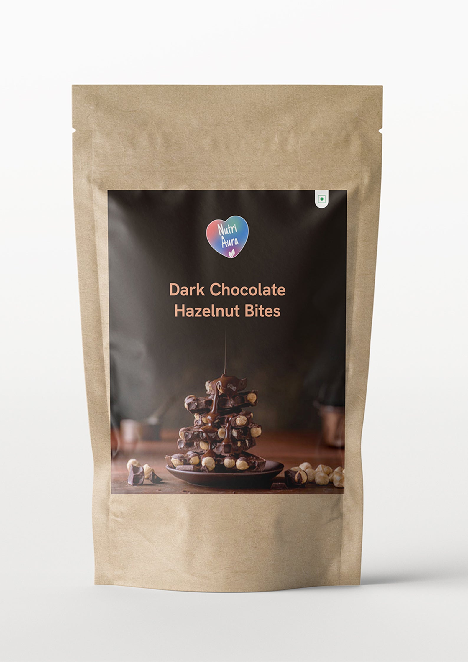 Dark Chocolate Hazelnut Bites – NutriAura