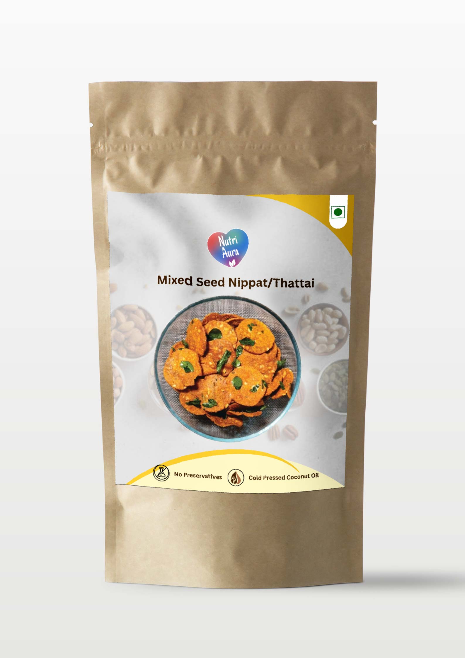 Mixed Seed Nippat/Thattai – NutriAura