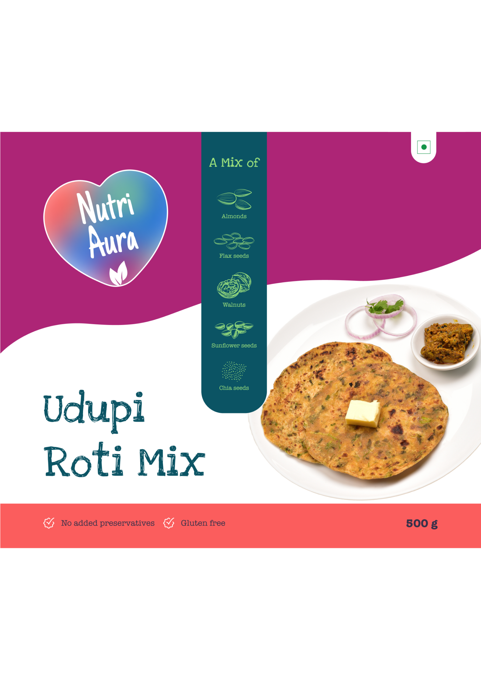 NutriAura Udupi Roti Flour